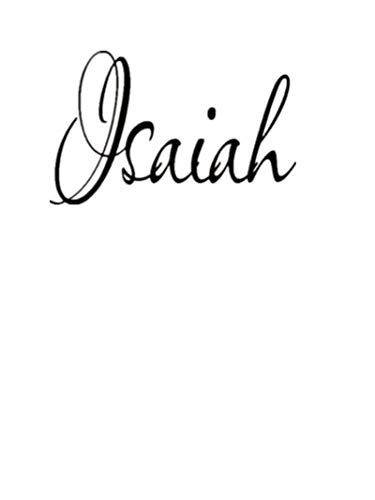 Isaiah Name Tattoo