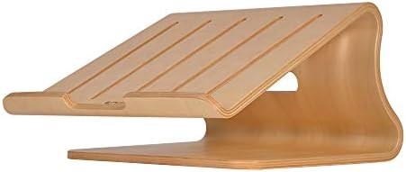 Amazon.com: Navaris Wood Monitor Stand Riser - Computer Desk Organizer ...