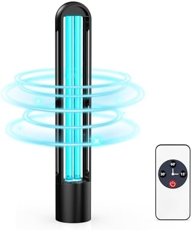 Amazon.com: Qualirey 100w UV Light Ozone free Sanitizer Ultraviolet Disinfection Lamp for Whole ...