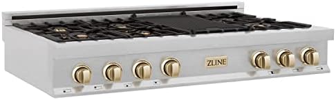 Amazon.com: ZLINE 48 in. Legacy Gas Rangetop with 7 Burners and ...
