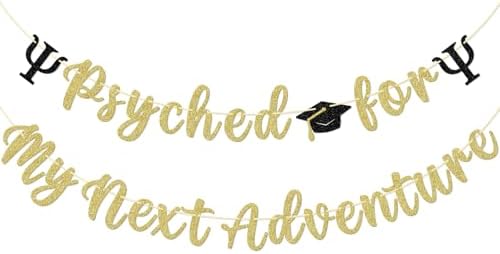 Amazon.com: Psychology Graduation Banner, Psychologist Graduation Party ...
