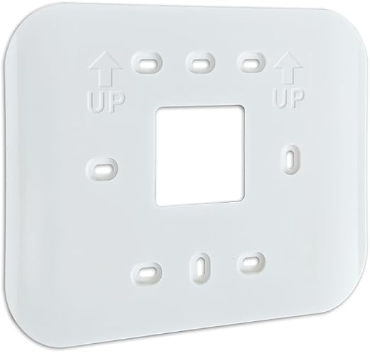 Universal Thermostat Wall Plate Cover, Decorative Backplate for ...
