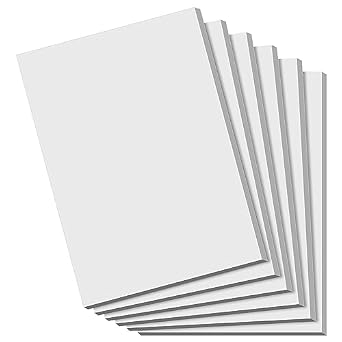 Roneky 6 Pack Note Pads Blank Writing Pads Memo Pads 4x6 50 Sheet ...
