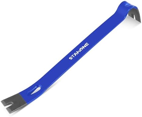 15" Flat Pry Bar, Heavy Duty High Carbon Steel Crow Bar, Utility Wonder ...