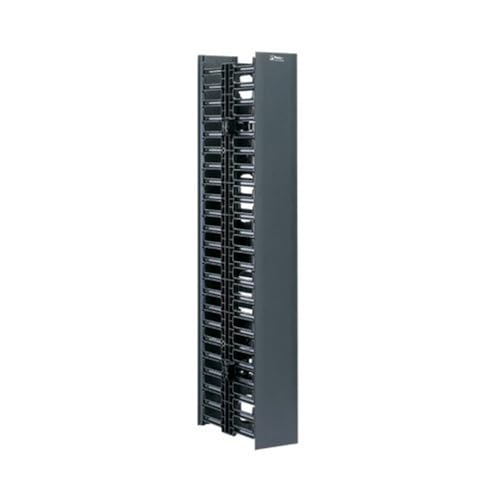 Amazon.com: Panduit WMPVHC45E Vertical Cable Manager, Black, 45 RU ...