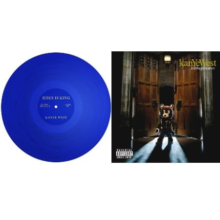 Amazon.com: Kanye West Vinyl Collection: Jesus Is King Blue Variant ...