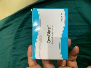 Cheryl's Oxyblast Facial Kit with 7 Step Sachets for Healthy, Radiant ...