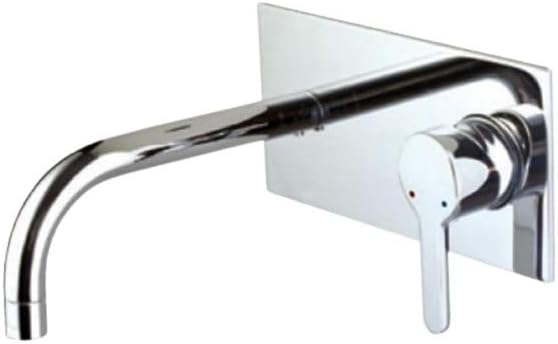 JAQUAR Fusion Series Wall Mounted HOT and Cold Basin Mixer/TAP (Chrome ...