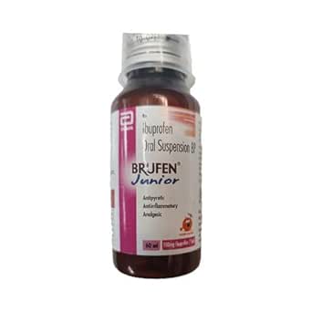 Brufen Junior Orange - Bottle of 60ml Syrup : Amazon.in: Health ...