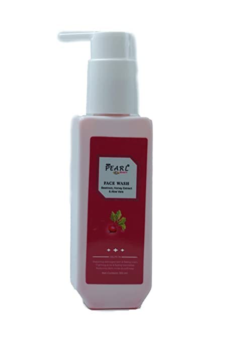 Amazon.com: Pearl Face wash with Beetroot, Honey Extract & Aloe Vera ...