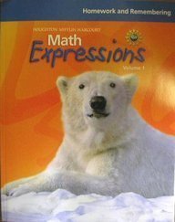 Math Expressions: Homework and Remembering Consumable Volume 2 Level 4: HOUGHTON MIFFLIN ...