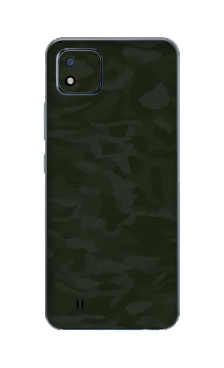 Orgic India Realme C11 2021 Skin Wrap Sticker Green Camo (Back, Sides ...