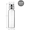 Amazon｜HARIO(ハリオ) ドレッシングボトルスリム 250ml 熱湯使用可能 ブラック DBSN-250-B｜調味料入れ オンライン通販
