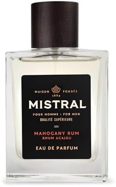 Amazon.com : Mistral Men’s Cologne – Mahogany Rum Eau de Parfum | Warm ...
