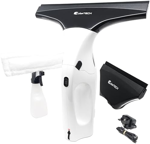 Vileda WindoMatic Power Window Vacuum Cleaner, Handheld and Portable ...