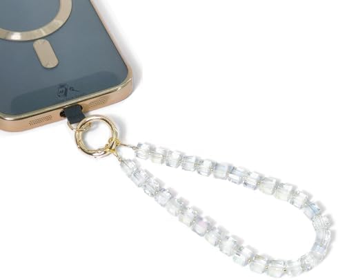 Amazon.com: Little Fire Craft Cell Phone Wrist Strap Beaded Cell Phone ...