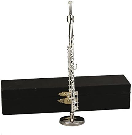 Amazon.com: EASTROCK Miniature Flute Model, 2.2In Gold Plating, Mini ...