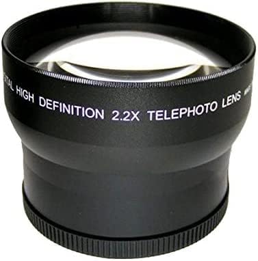 Amazon.com : High Grade 2.2X Telephoto Conversion Lens (62mm) for Sony ...