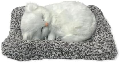 Buy BOGEN LITE Sleeping Cat Plush Toy with Press Simulation Sound ...