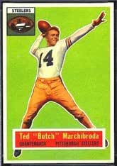 Amazon.com: 1956 Topps Regular (Football) Card# 51 Ted Marchibroda of ...