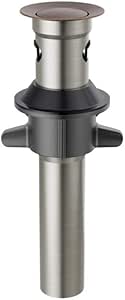 Delta RP101630 Push Pop Up Drain with Overflow and Metal Tail Piece ...