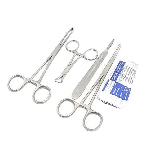 Forgesy Set of 4 (Allis Forcep (6 Inch)+ Backhaus Towel Clip + BP ...