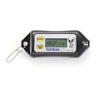 Fish Hawk TD - Logs Water Temperature Every 5-Feet - Fishing, Trolling ...