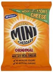 Mini Cheddars Original 35g bags (pack of 12) : Amazon.co.uk: Grocery