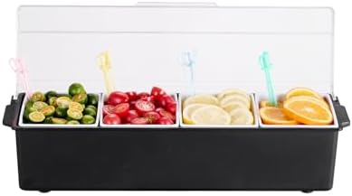 Amazon.com: Ziliny Countertop Food Serving Display Container and Clear ...