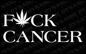 Amazon.com - F Cancer Vinyl Sticker