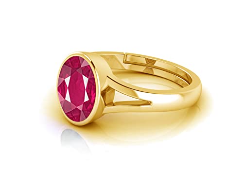 LMDPRAJAPATIS 4.25 Ratti Ruby (Manik/Manikya/Maneek) Gemstone ...