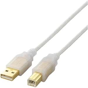 Amazon.com: ELECOM USB2.0 Cable 5.0m [Milky White] USB2-50SN (Japan Import)