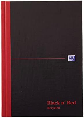 Oxford Black n' Red 100080459 Casebound Hardback Notebook - Ruled ...