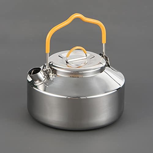 Amazon.com: Camping Kettle Outdoor Campfire Camp Kettle, 1L Stainless ...