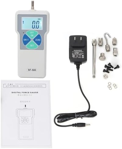 Walfront SF-500 Force Kit 500N Digital Force Push and Pull Tester 100 ...