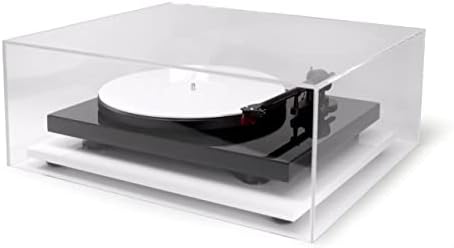 Premium Custom Size Turntable Dust Cover Clear Acrylic Perspex (460 x ...