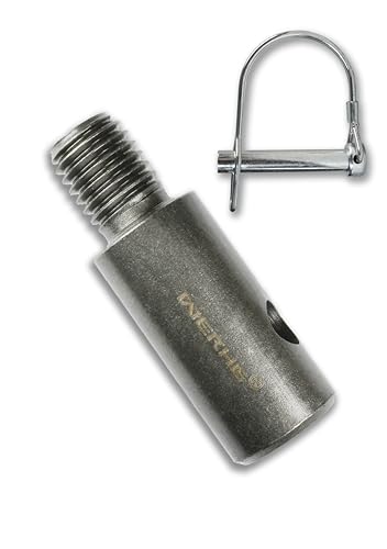WERHE Adapter M14 for Earth Drill with Quick Wing Bolt, M14 Agitator ...