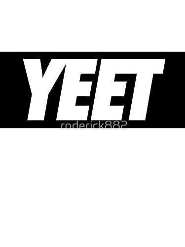 Amazon.com - YEET - Sticker Graphic - Auto, Wall, Laptop, Cell, Truck ...