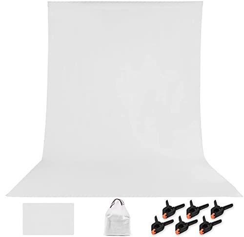 ROSNONG White Backdrop 1.82.8m Photo Backdrop,White Cloth Background ...