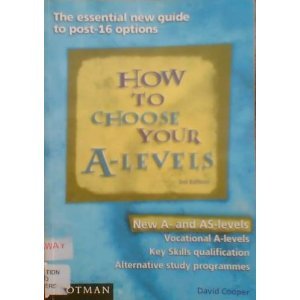 How to Choose Your A Levels : d'Overbroeck: Amazon.in: Books