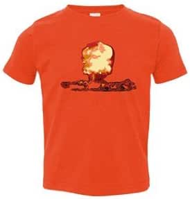 Amazon.com: Volcano Eruption Natural Disaster Toddler T-Shirt orange 2T ...