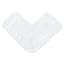 Allure Corner Shower Mat – 100% Cotton L-Shaped Bath Mat Supersoft ...