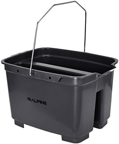 Amazon.com: Alpine Industries 19.5 Qt. Double Pail Plastic Bucket/Caddy ...