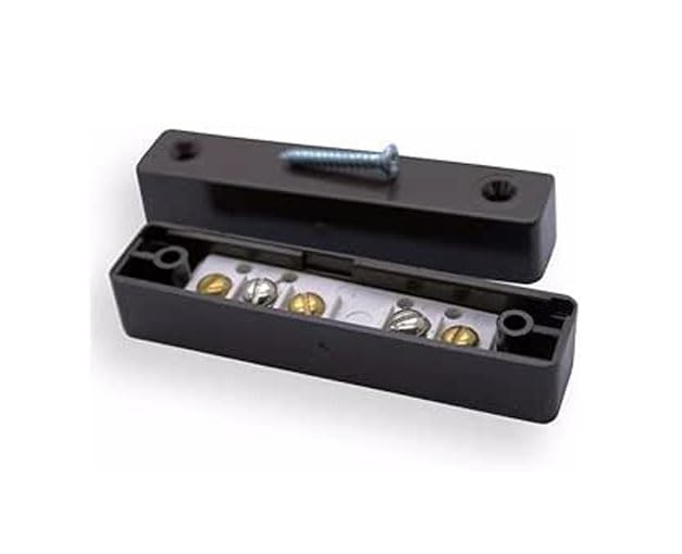 Surface Mounted Wired Intruder Alarm Door Contact - Brown : Amazon.co ...