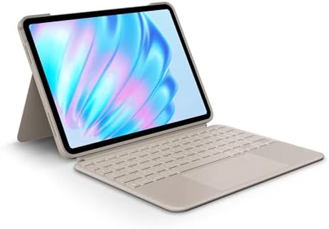 Amazon.com: Logitech Combo Touch Keyboard Case for iPad Air 11-inch ...