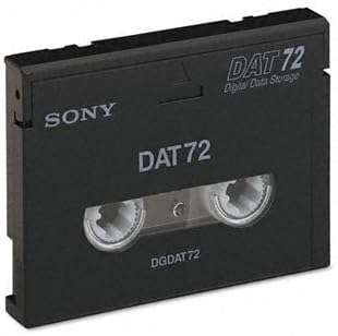 Amazon | ソニー DGDAT72 - 1/8 DAT 72 カートリッジ 170m 36GB ネイティブ/72GB 圧縮容量 ...