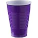 Amazon.com: Amscan New Purple Party Plastic Cups - 12 Oz. | 20 Purple ...
