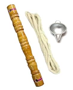 Jayam Traditional Yellow Wooden Thottil Kambu/Baby Cradle Swing Stick ...