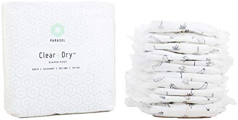 Amazon.com: PARASOL Clear+Dry Natural Training Diaper Pants | Pure ...