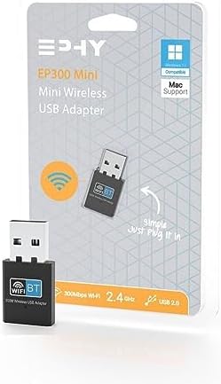 EPHY EP300 Super Fast Mini Wireless Wi-Fi USB Dongle Adapter 300Mbps 2 ...